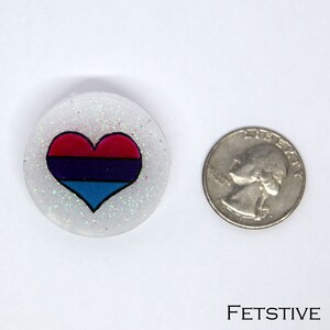 Heart Pride Flag Pin (available in Several Styles!) - Etsy