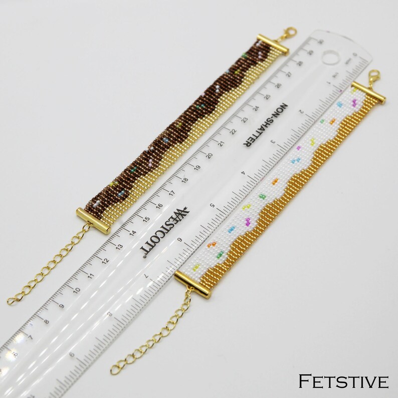 Beaded Food Bracelet several Styles Available - Etsy