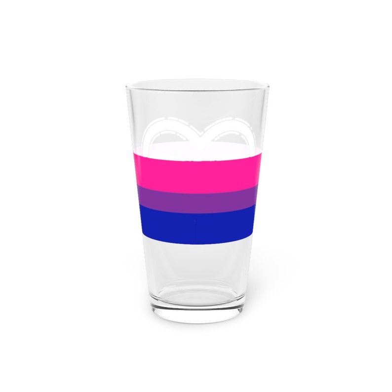 Bi Pan Omni And Bdsm Leather Poly Pride Infinity Heart Pint Etsy
