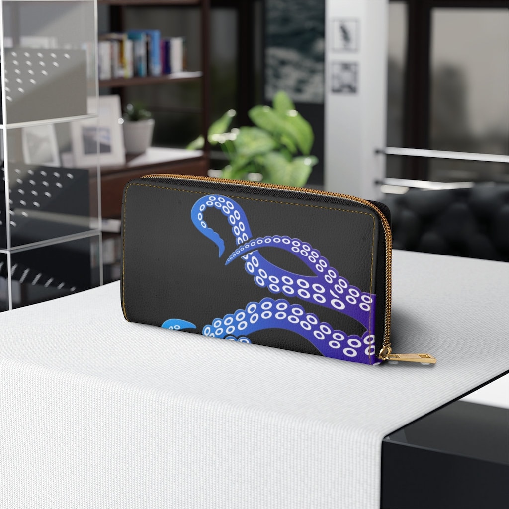Octopus Tentacle Zipper Wallet - Etsy