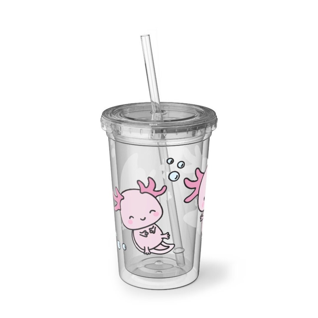 Adorable Axolotl Acrylic Cup, 16oz - Etsy
