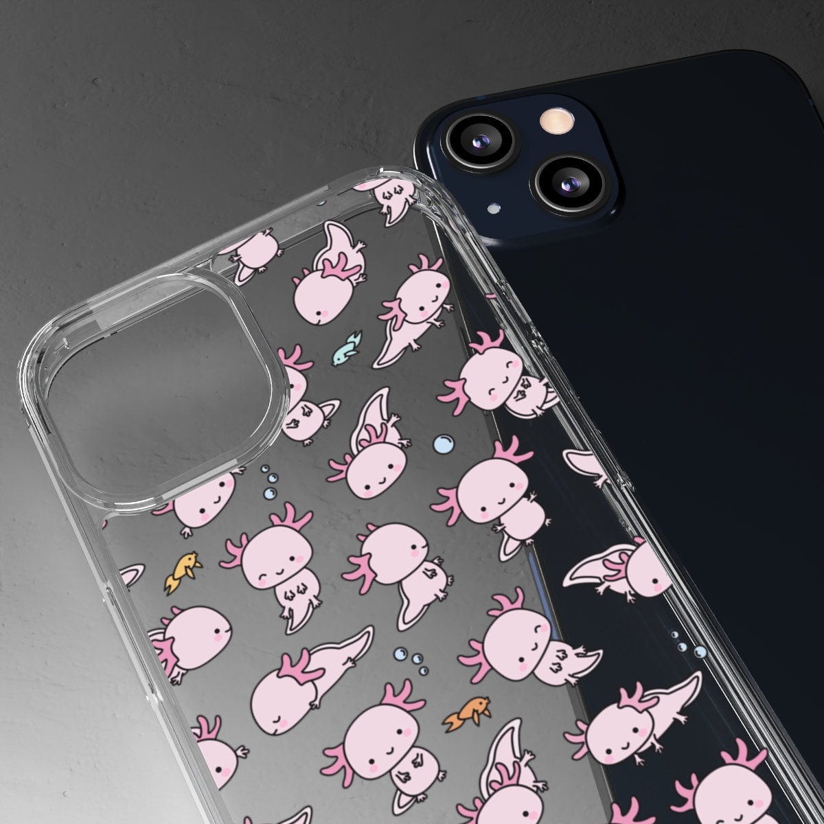 Adorable Axolotl Clear Phone Case for Iphone and Samsung - Etsy