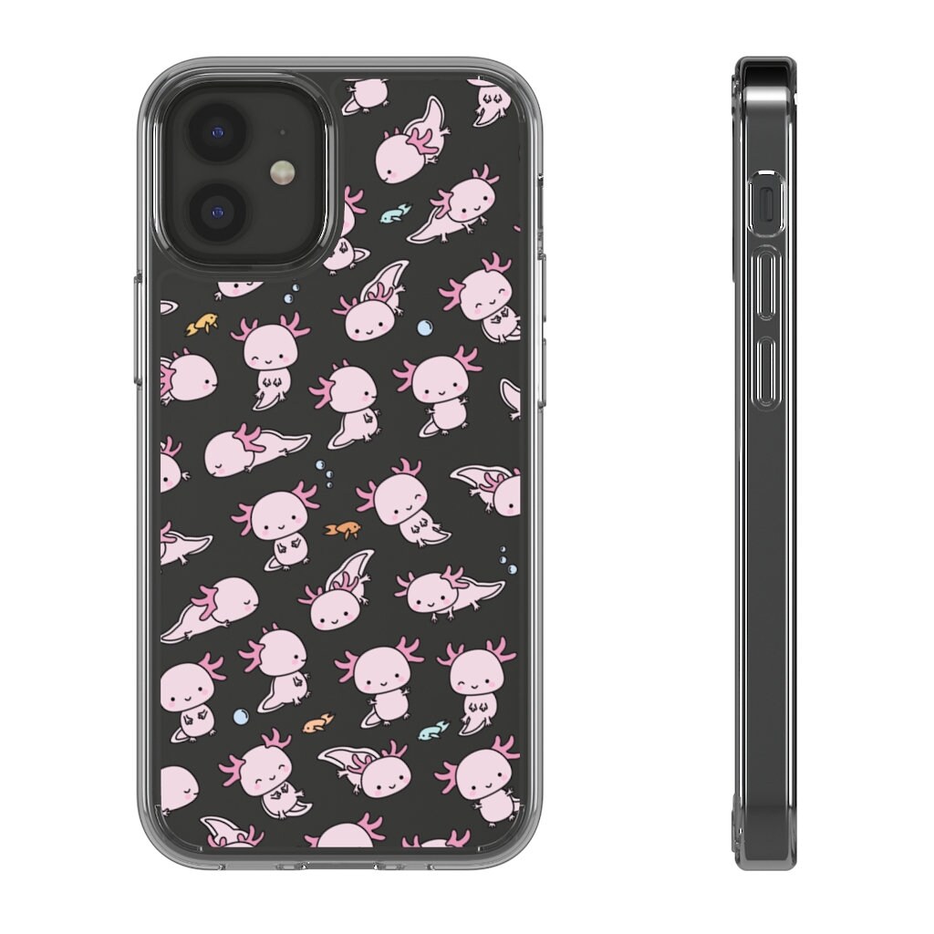 Adorable Axolotl Clear Phone Case for Iphone and Samsung - Etsy