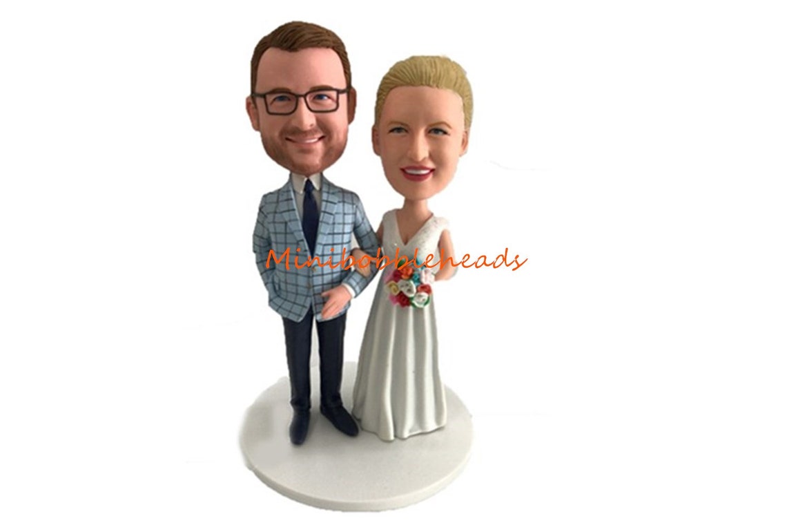 Handmade Custom Handsome Gentle Man and Charming Comely Woman | Etsy