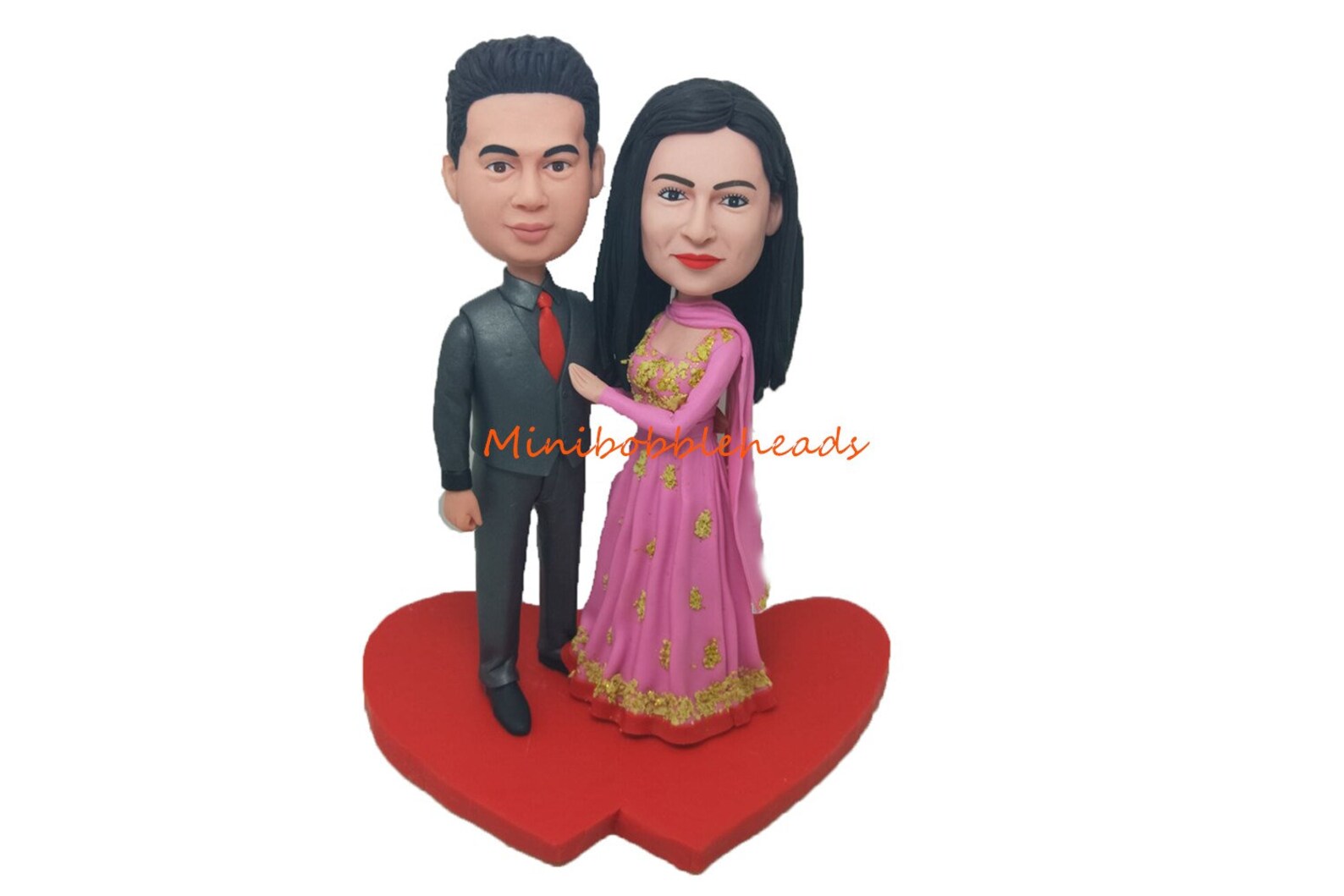 Handmade Custom Marry to Me Couple Wedding Bobble Head 100% Handmade ...