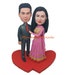 Handmade Custom Marry to Me Couple Wedding Bobble Head 100% Handmade ...
