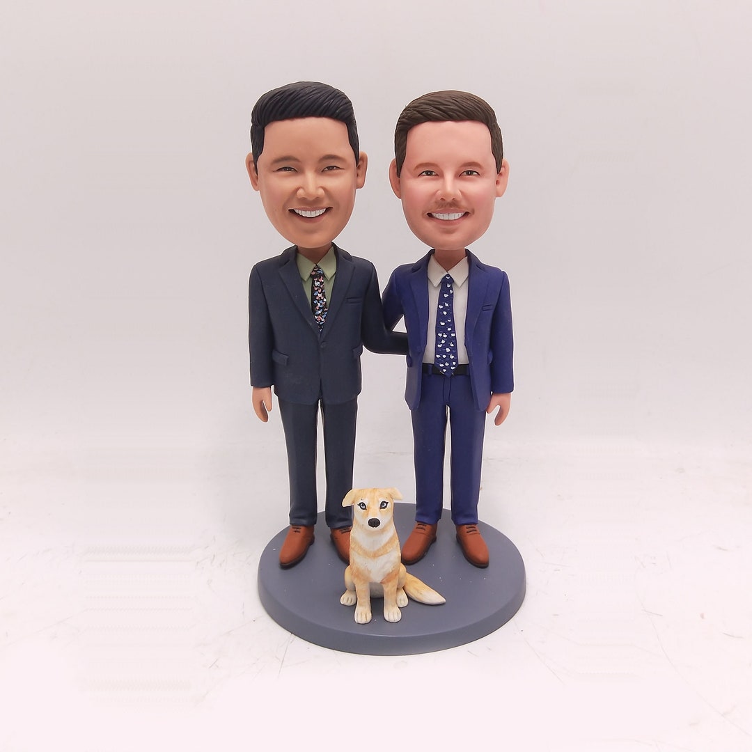 Custom Bobblehead 2 Person With Dog/pet, Unique Gifts for Friends, Cool ...