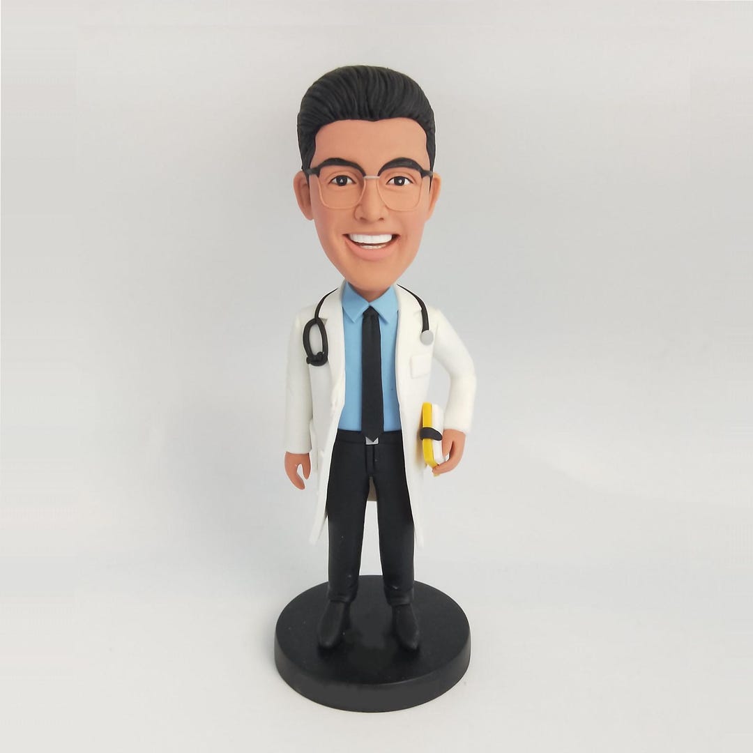 Custom Bobbleheads: Doctor | Bobble Heads Thank You Gift, Doctor's ...