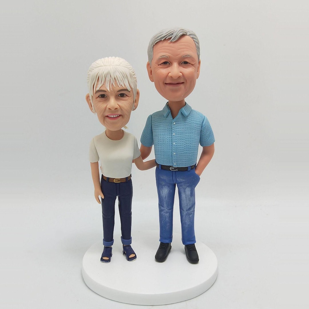 Couple Bobbleheads,custom Anniversary , Personalized Bobblehead ...