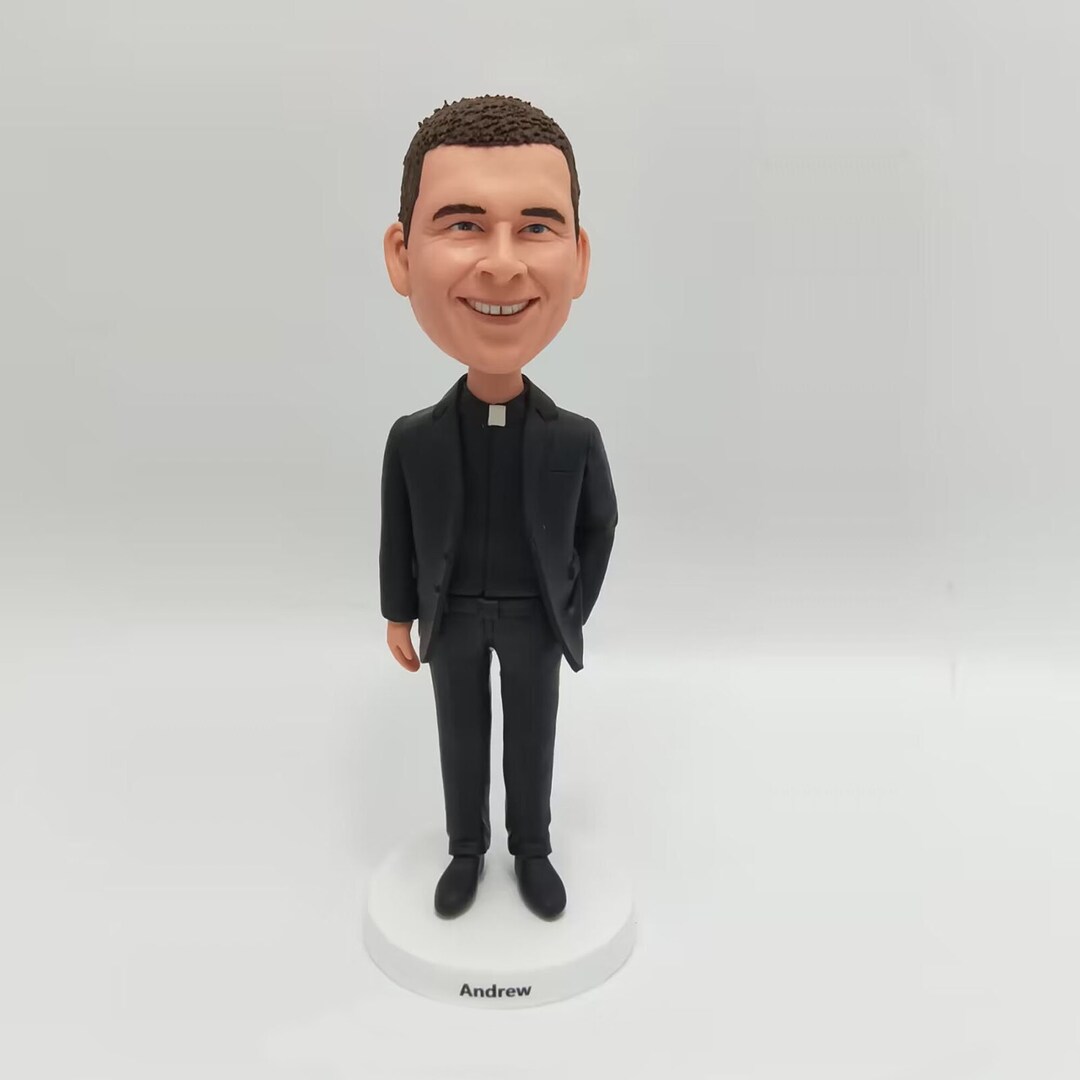 Custom Priest/father Bobblehead, Roman Catholic Church/christianity ...