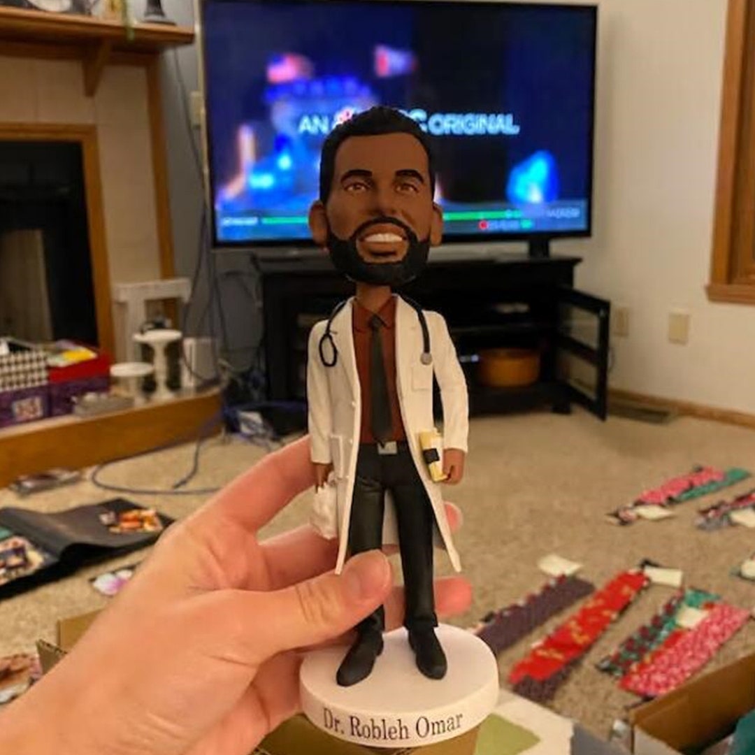 Bobbleheads Custom,custom Doctor Bobbleheads With Notebook, Doctor Gift ...