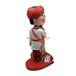 Custom Personalize, Handmade Dolls, Indian Wedding ，wedding Bobbleheads ...