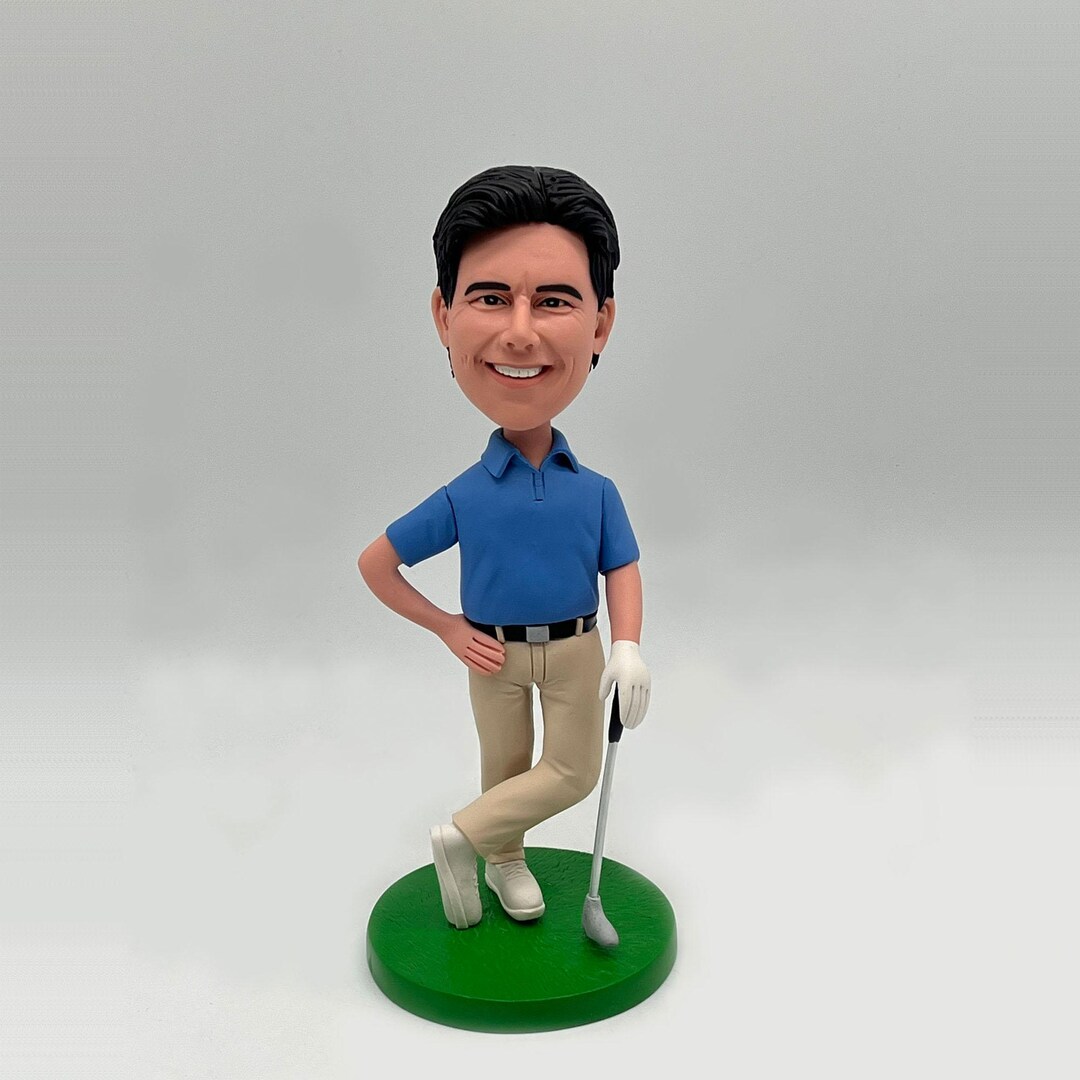 Custom Golf Bobbleheads, Dad Golf Golf Bobblehead, Valentine's Day Gift ...