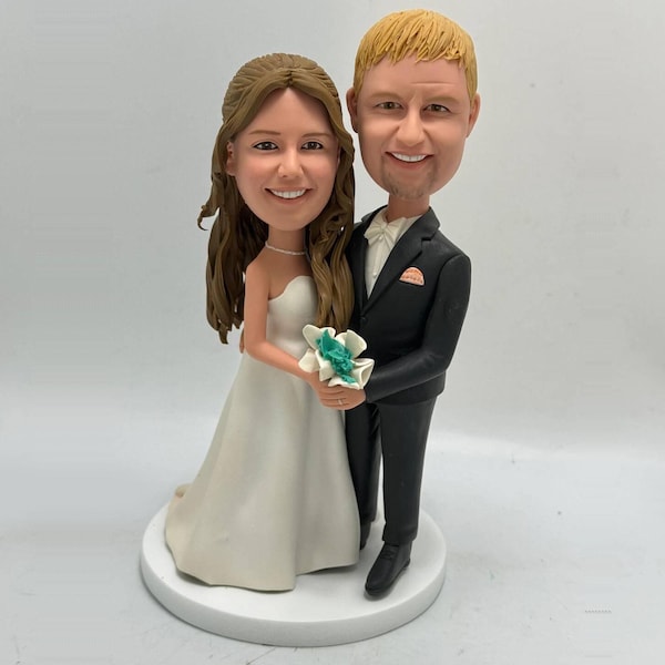 Clay Bride and Groom - Etsy