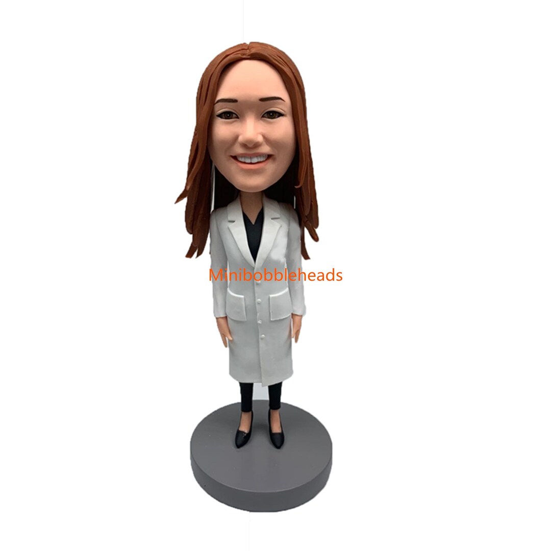 Personalized Custom custom Doctor Bobblehead woman Female Dolls gift ...