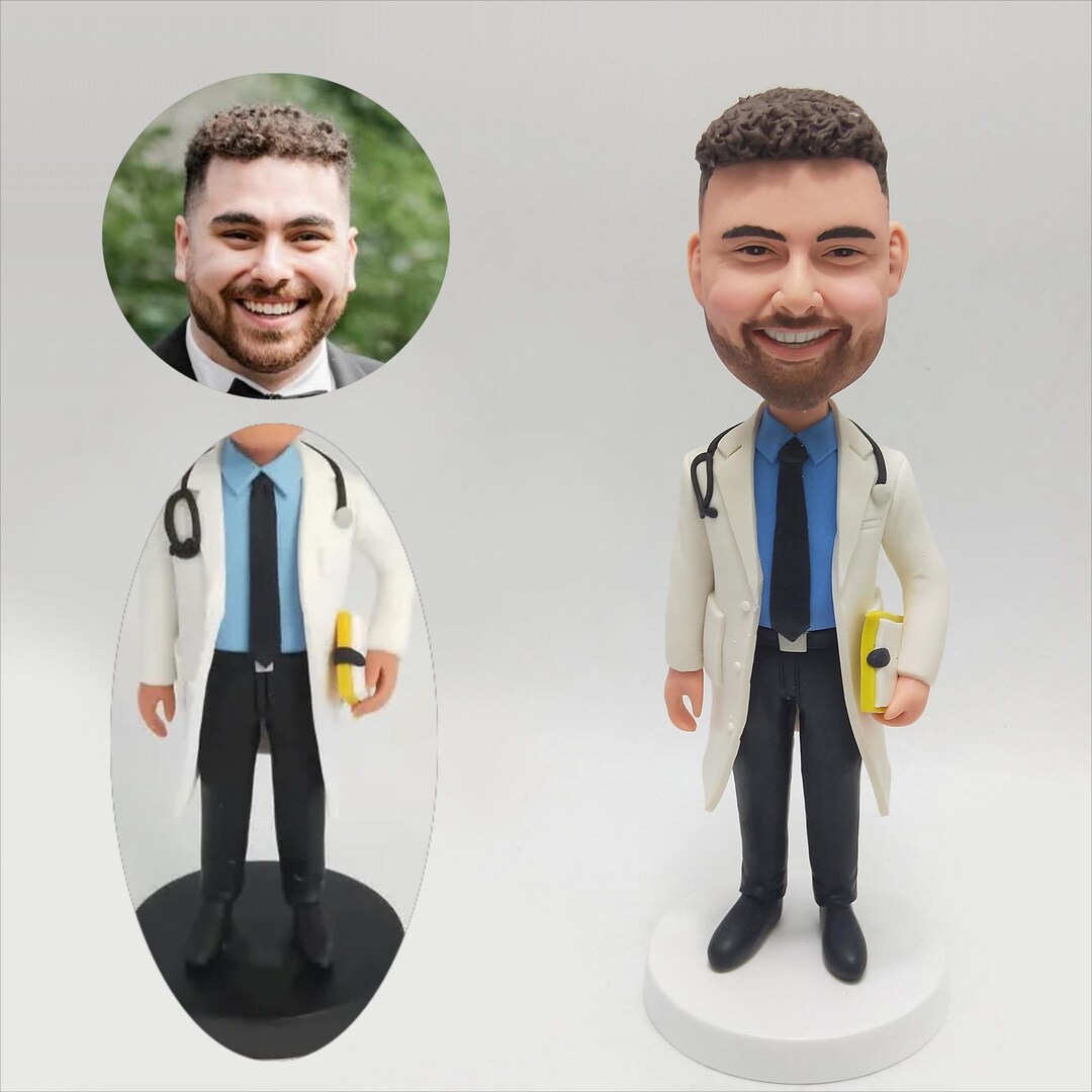 Custom Man Doctor Bobblehead,custom Doctor Bobbleheads, Personalized ...