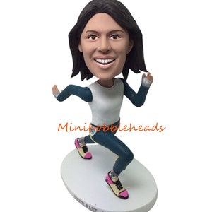 Custom Bobblehead Man Runner Custom , Male Marathon Runner Custom ...