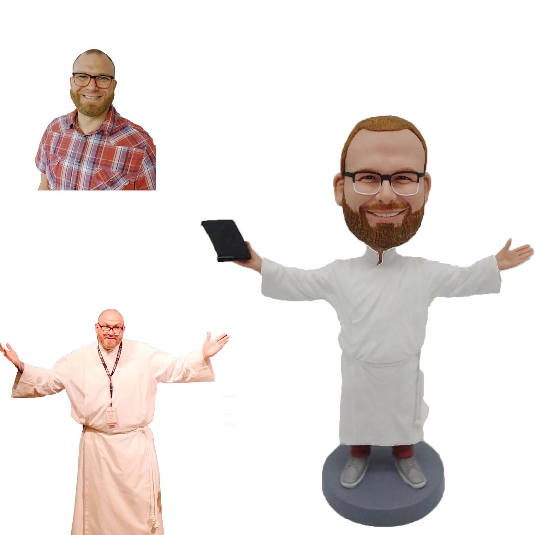 Custom Priest/father Bobbleheads, Roman Catholic Church/christianity ...