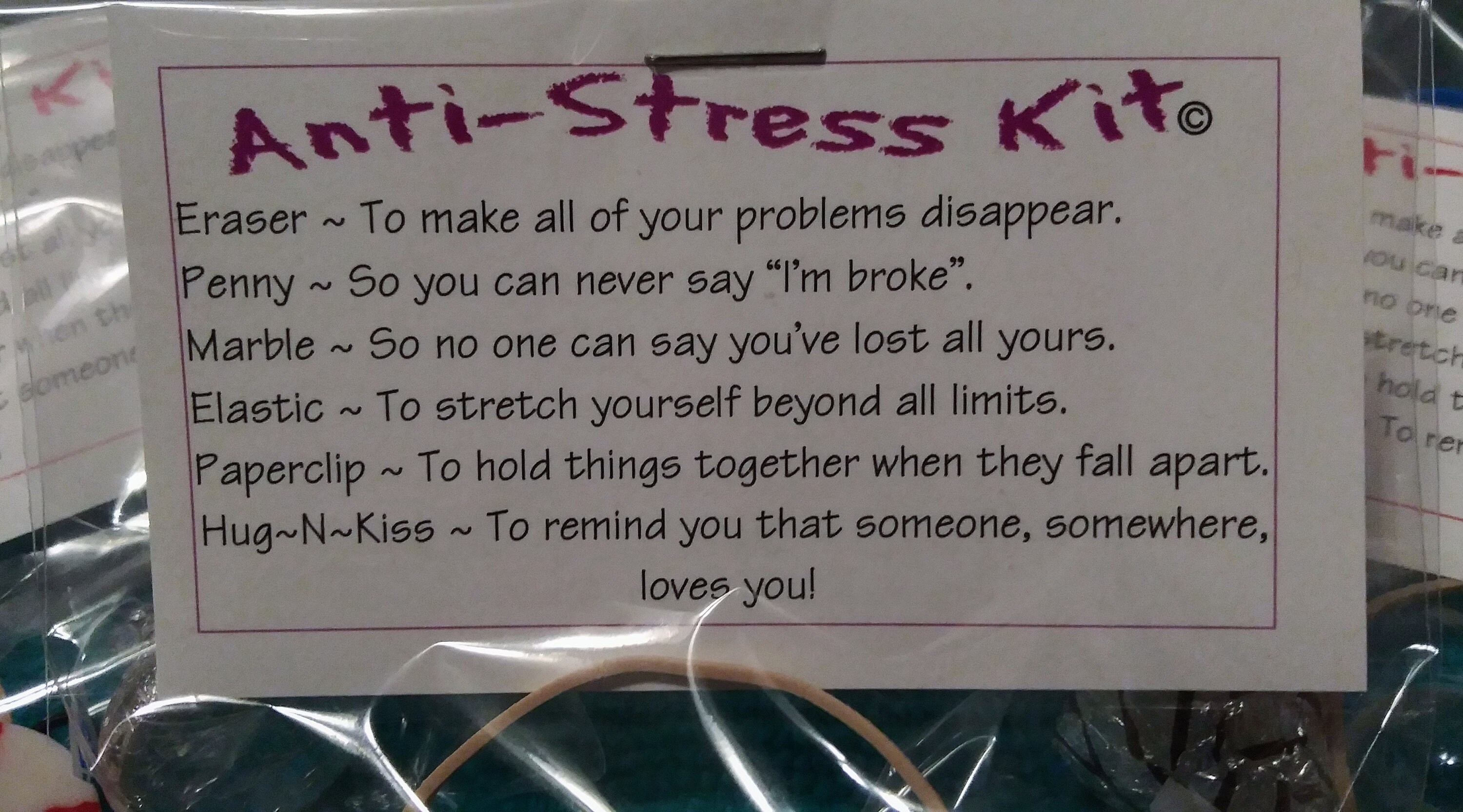 ANTI-STRESS KIT - Etsy