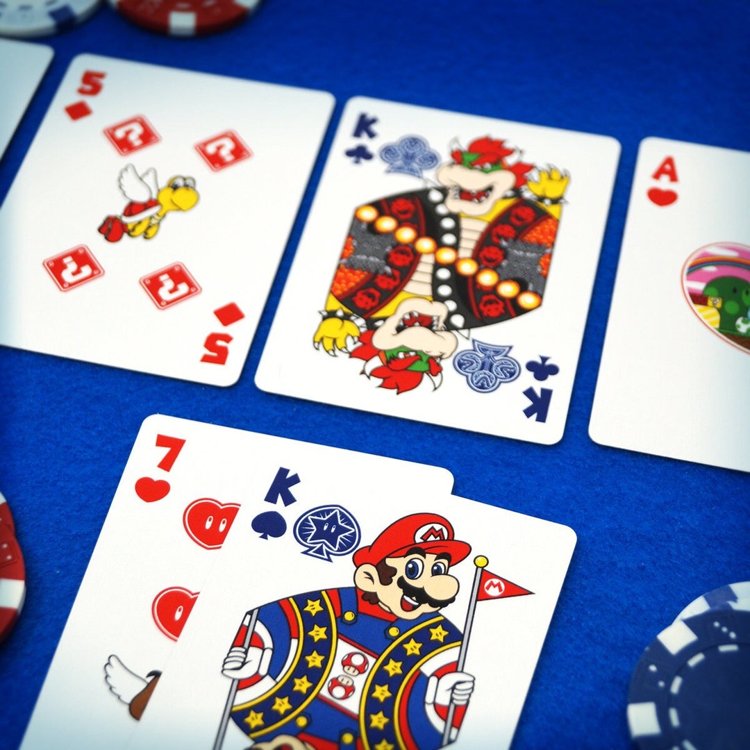 Super Mario Inspired Playing Cards - Etsy