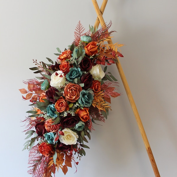 Burgundy and Rust Wedding - Etsy