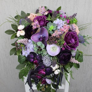 Purple Green Pocket Boutonniere, Groom Square, Wedding Pocket ...