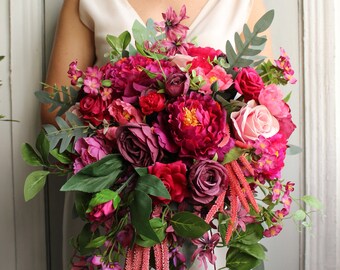 Hot Pink Bouquet | Etsy