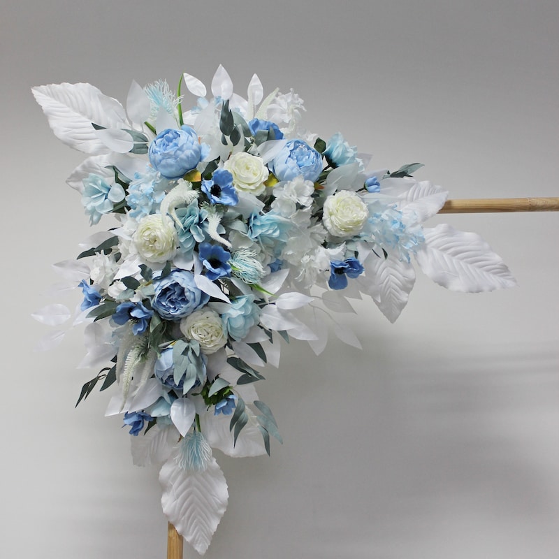 Wedding Arch Flowers Blue - Etsy