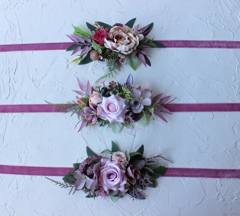 Pastel Sash Belt Flower Girl Sash Purple Pink Wedding Sash | Etsy