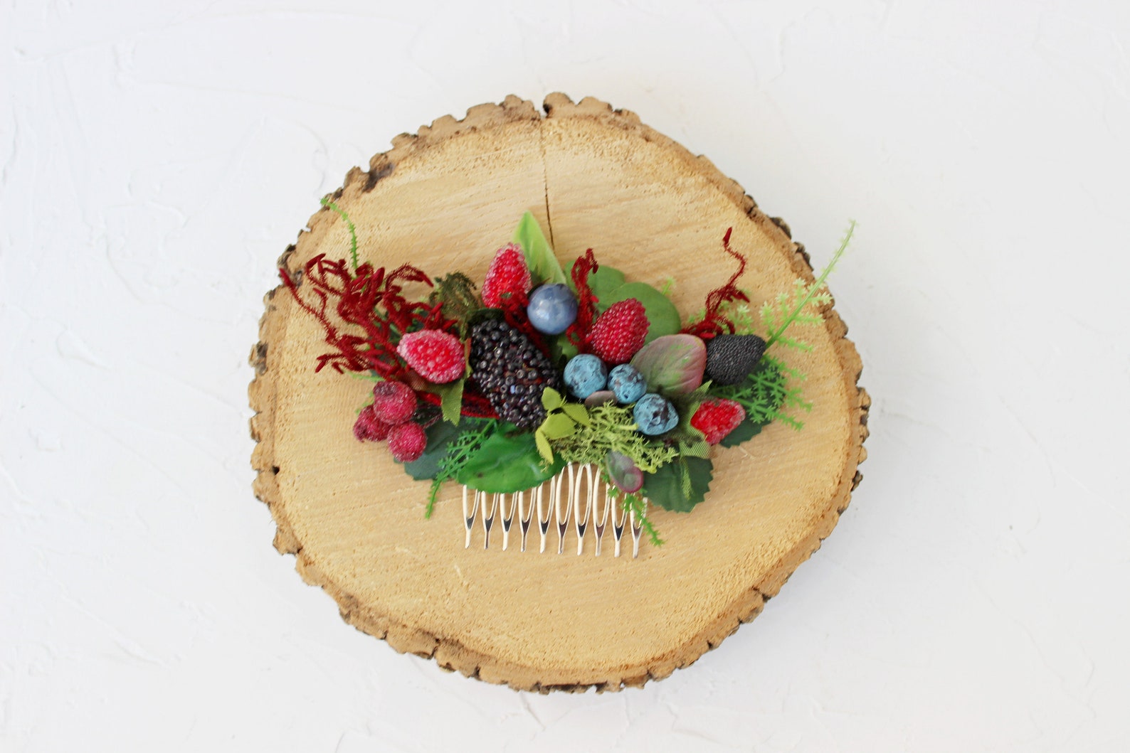 Woodland Wedding Crown Cottagecore Headpiece Rustic Flower - Etsy