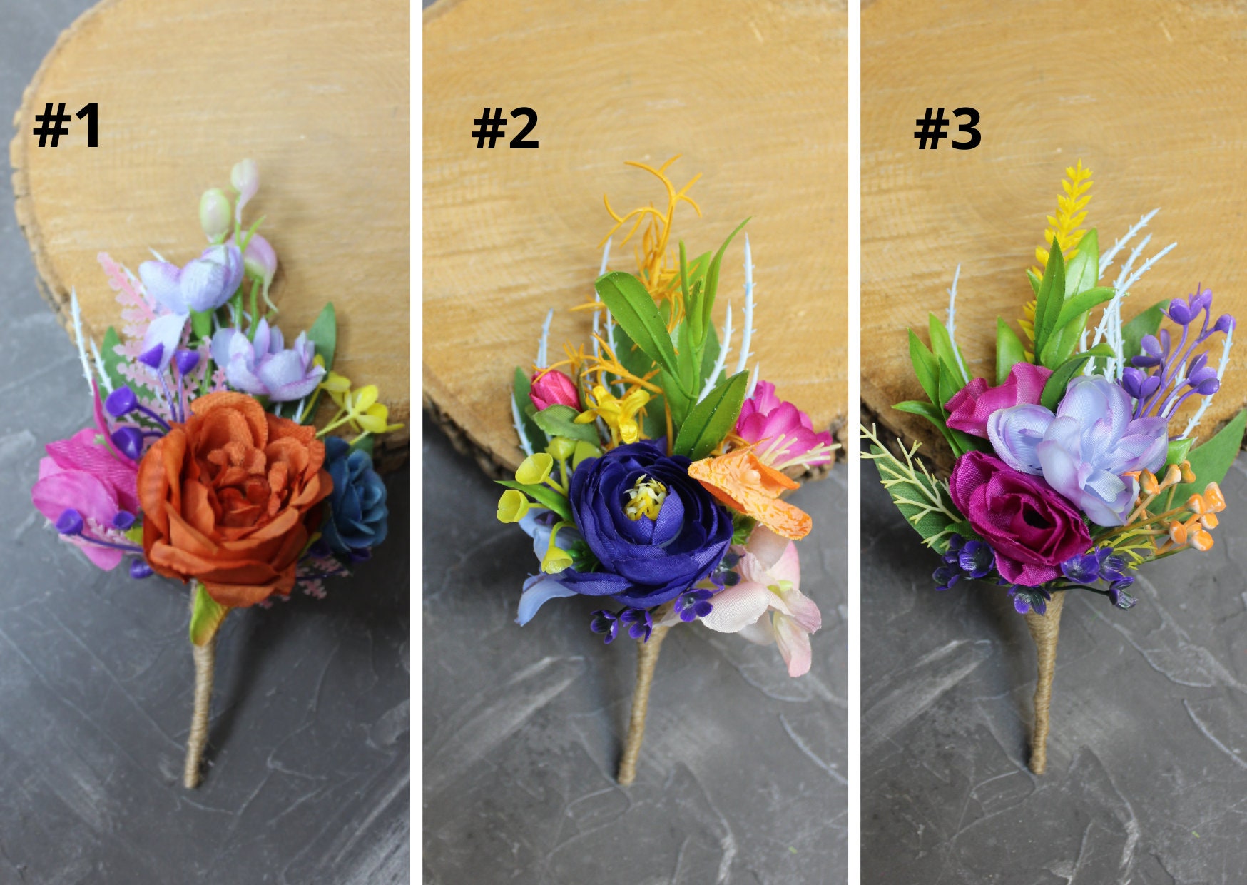 Colorful Cake Toppers, Rainbow Cake Flowers, Wedding Cake Decorations ...