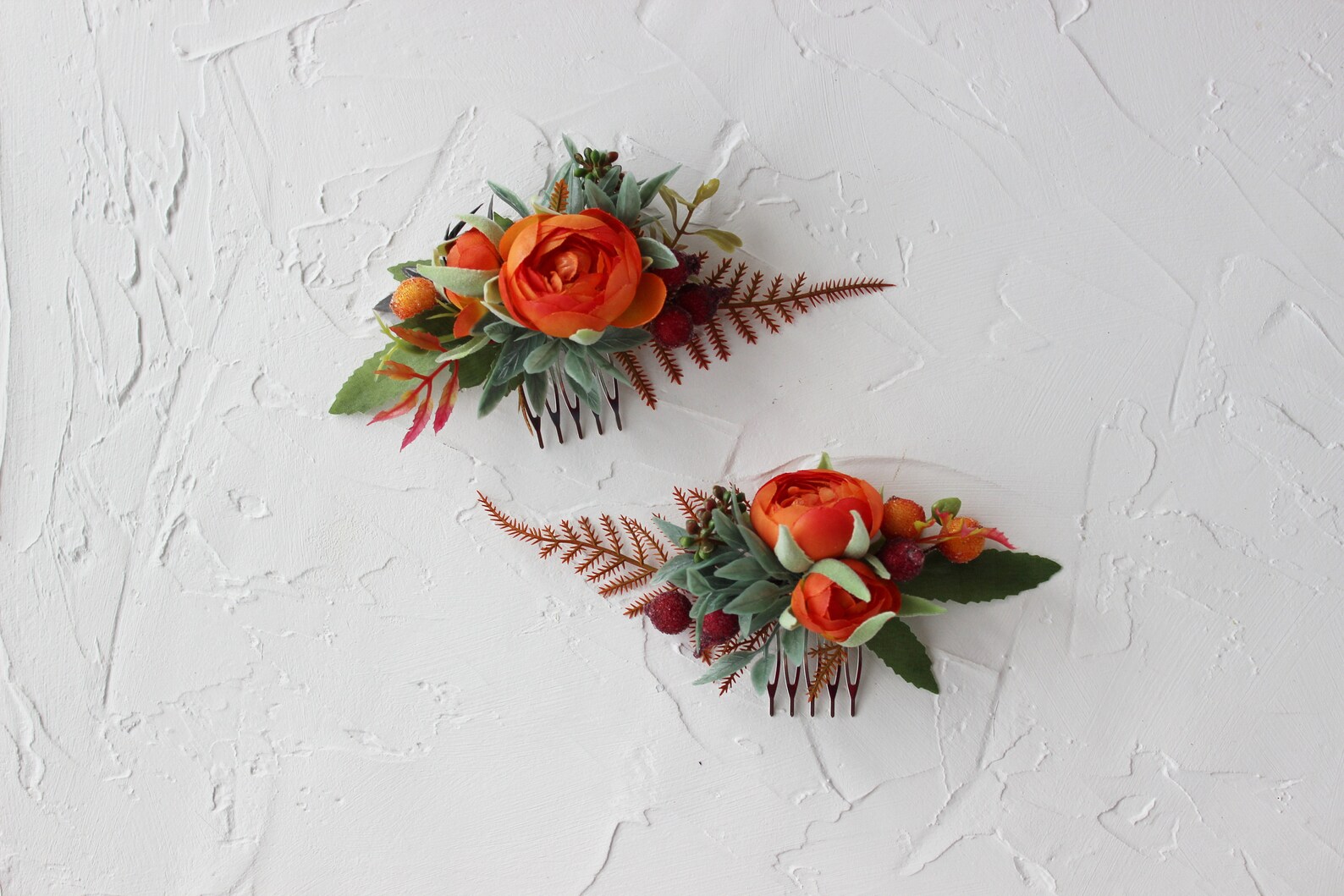 Burnt Orange Boutonniere for Men Fall Wedding Buttonhole | Etsy