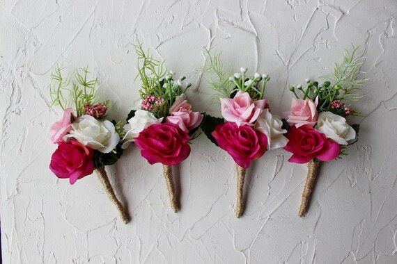 Bouquet Di Rose Rosa Caldo