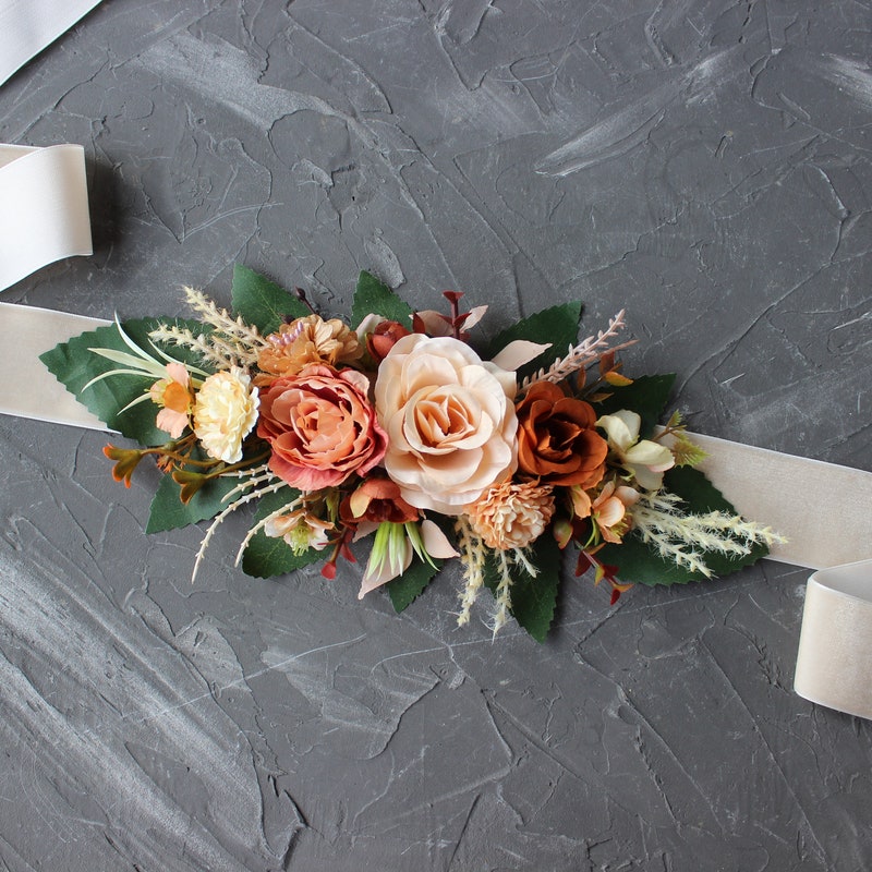 Flower Sash - Etsy
