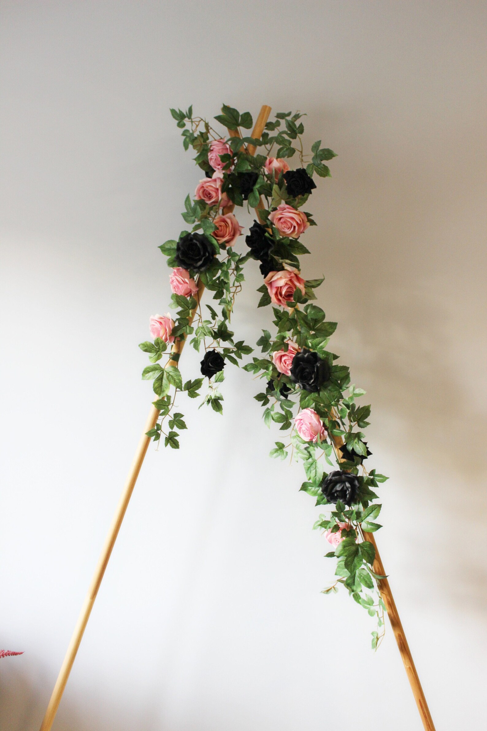 Wedding Arch Garland, Silk Flower Garland, Textile Greenery Garland ...