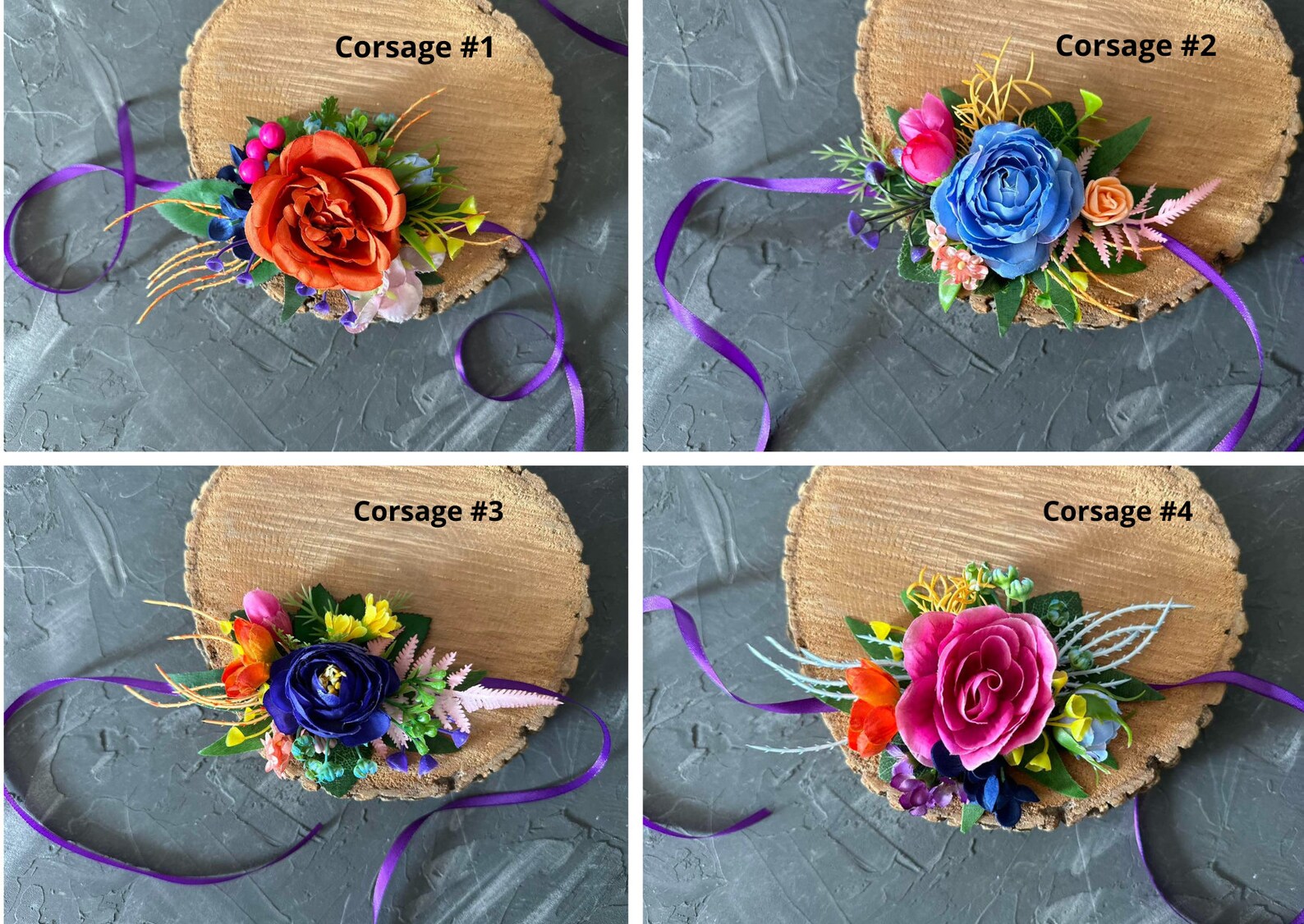 Colorful Cake Toppers, Rainbow Cake Flowers, Wedding Cake Decorations ...