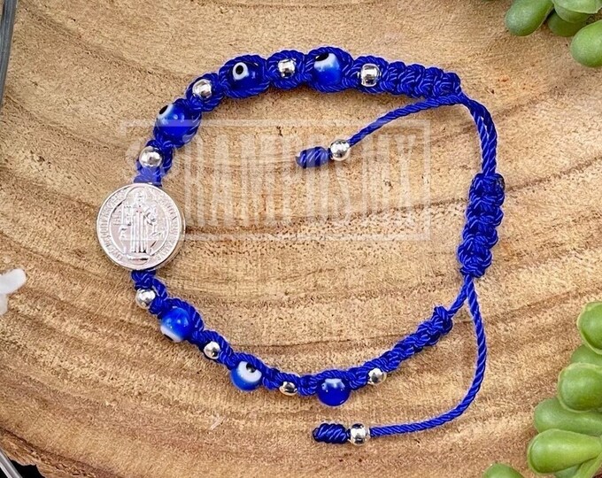 Mexican Evil Eye Adult Woven Bracelet ,adjustable Bracelet,handmade ...