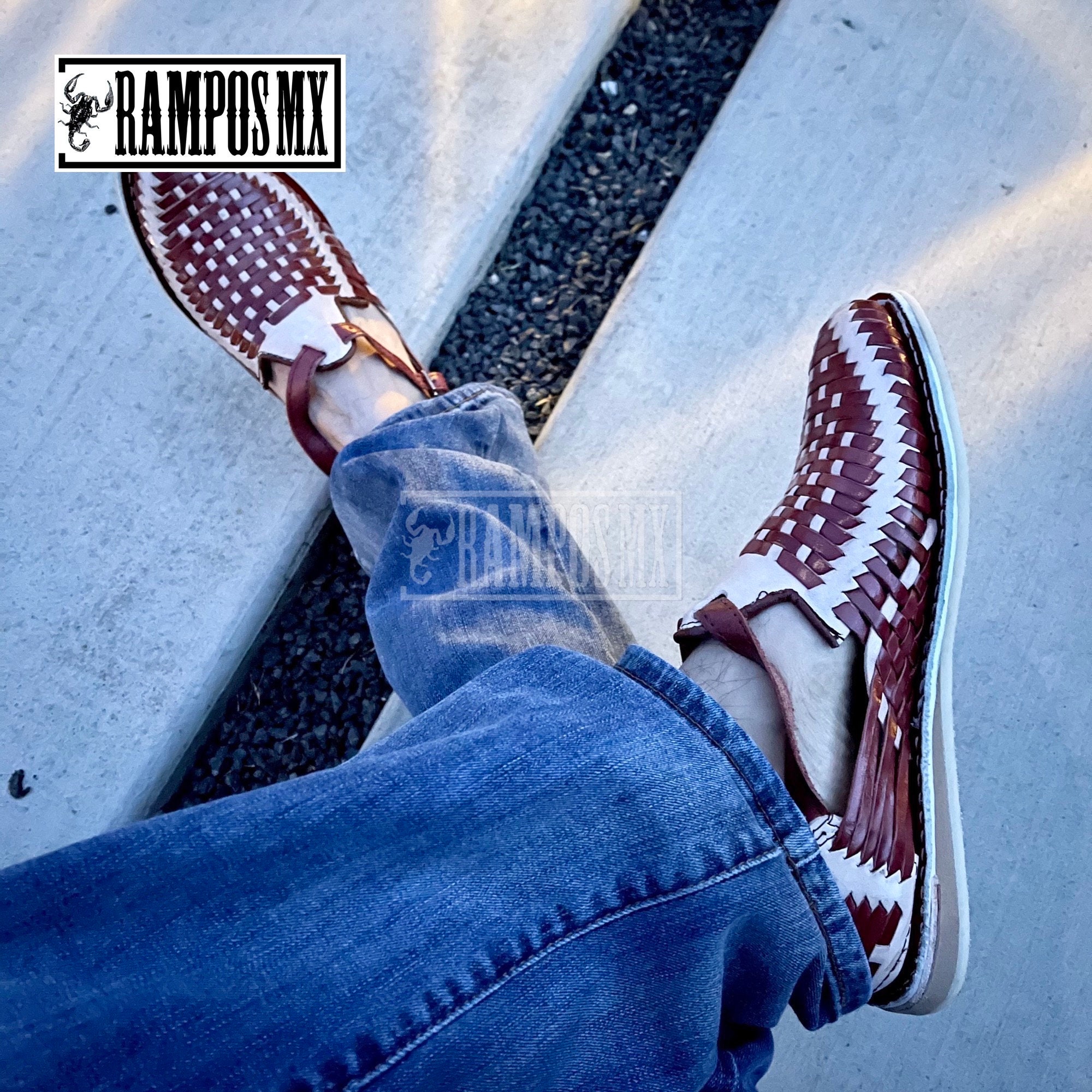 Mens Mexican Handmade Leather Sandals men Huaraches Mexicanos | Etsy