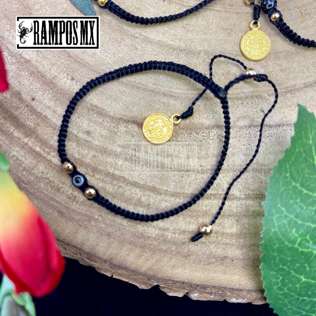 Mexican Evil Eye Adult Woven Bracelet,adjustable Bracelet , Handmade ...