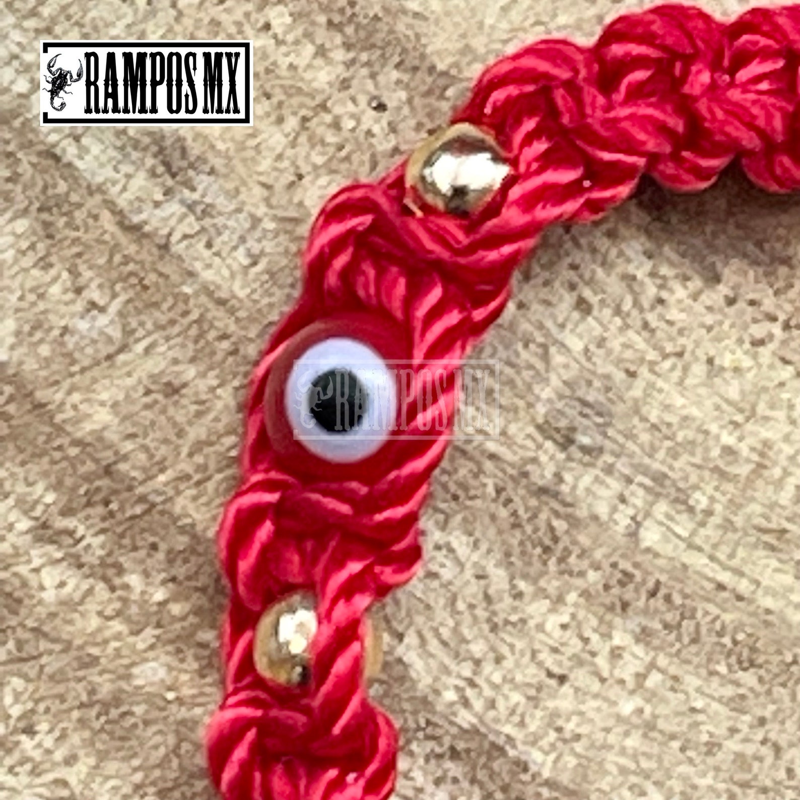Mexican Evil Eye Kids Woven Bracelet,adjustable Bracelet , Handmade Red ...