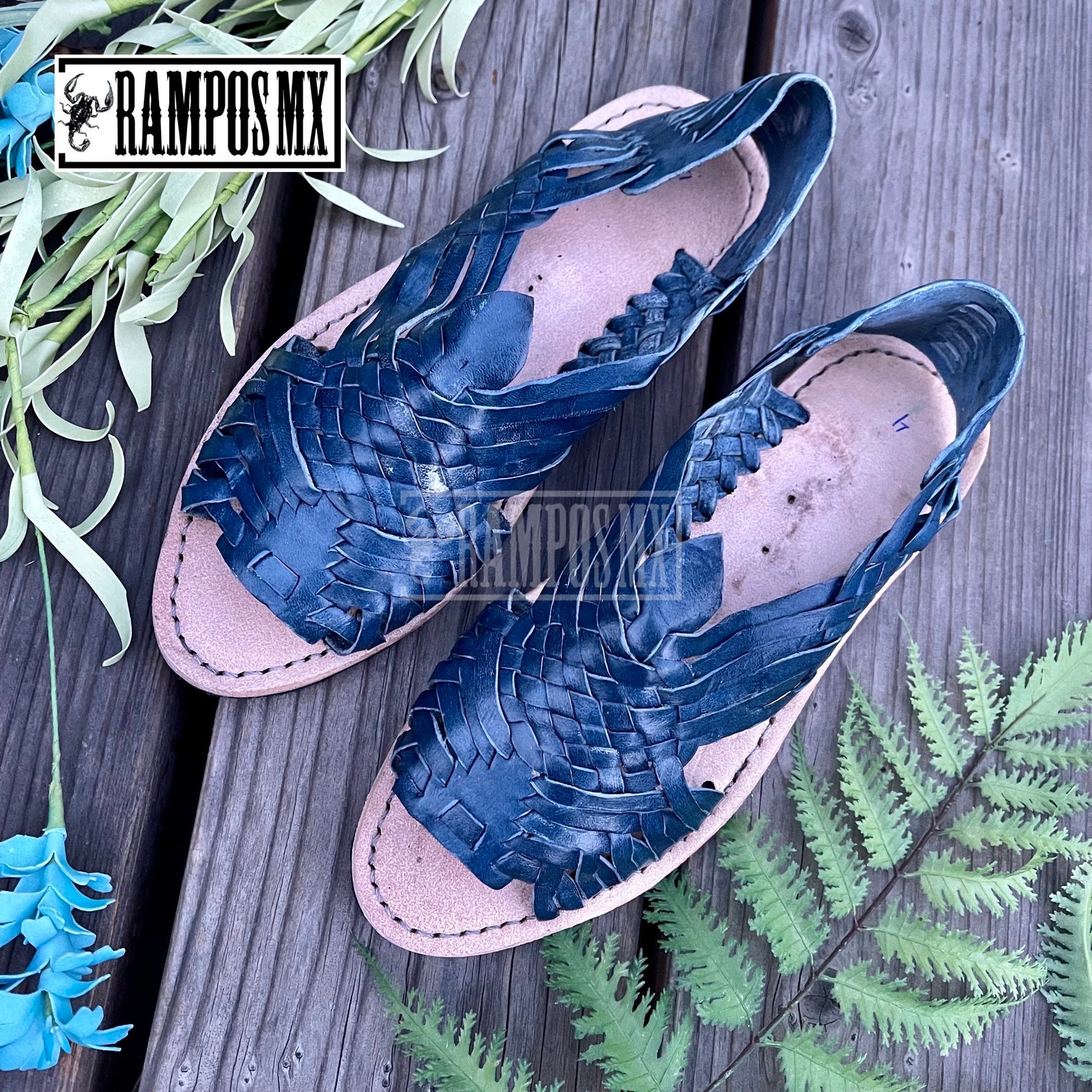 Womens Mexican Handmade Leather Pachucos Sandals Mexican - Etsy