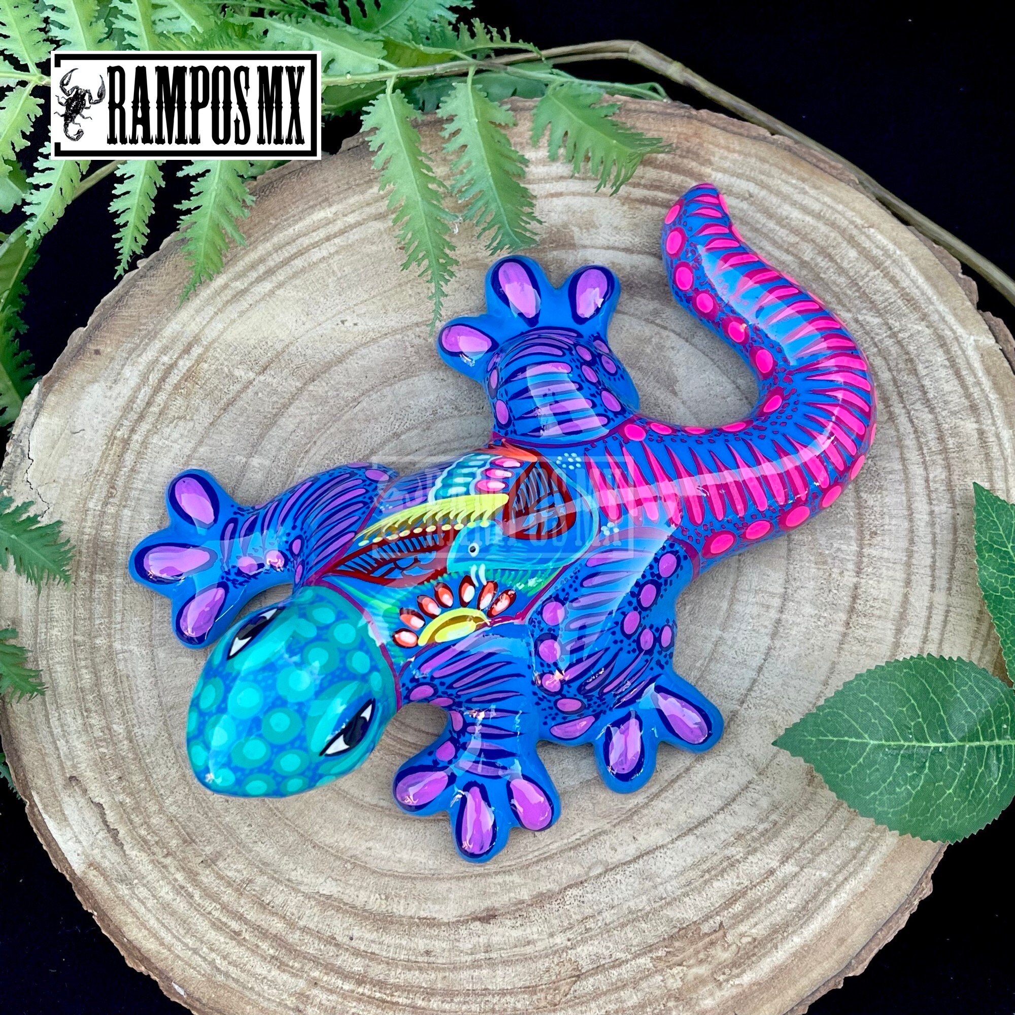 Beautiful Clay Lizard Gecko Decorative Wall / Table - Etsy