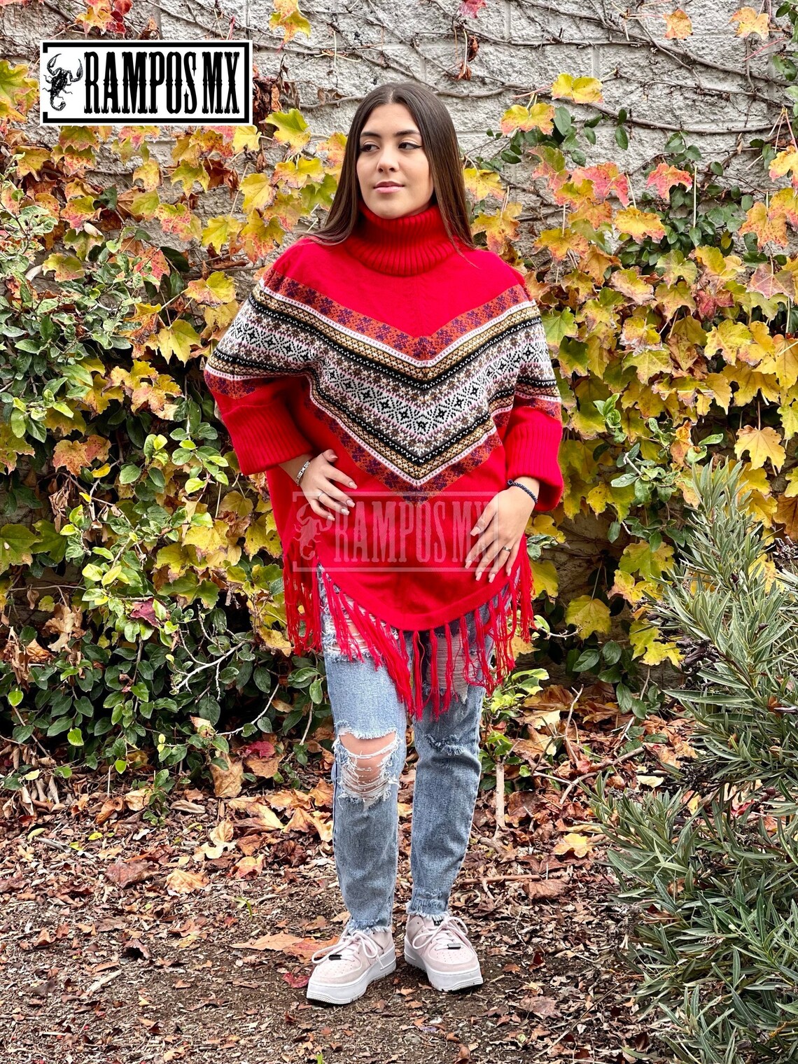 Mexican Poncho With Sleeves mexican Mañanitamexican Shawl | Etsy