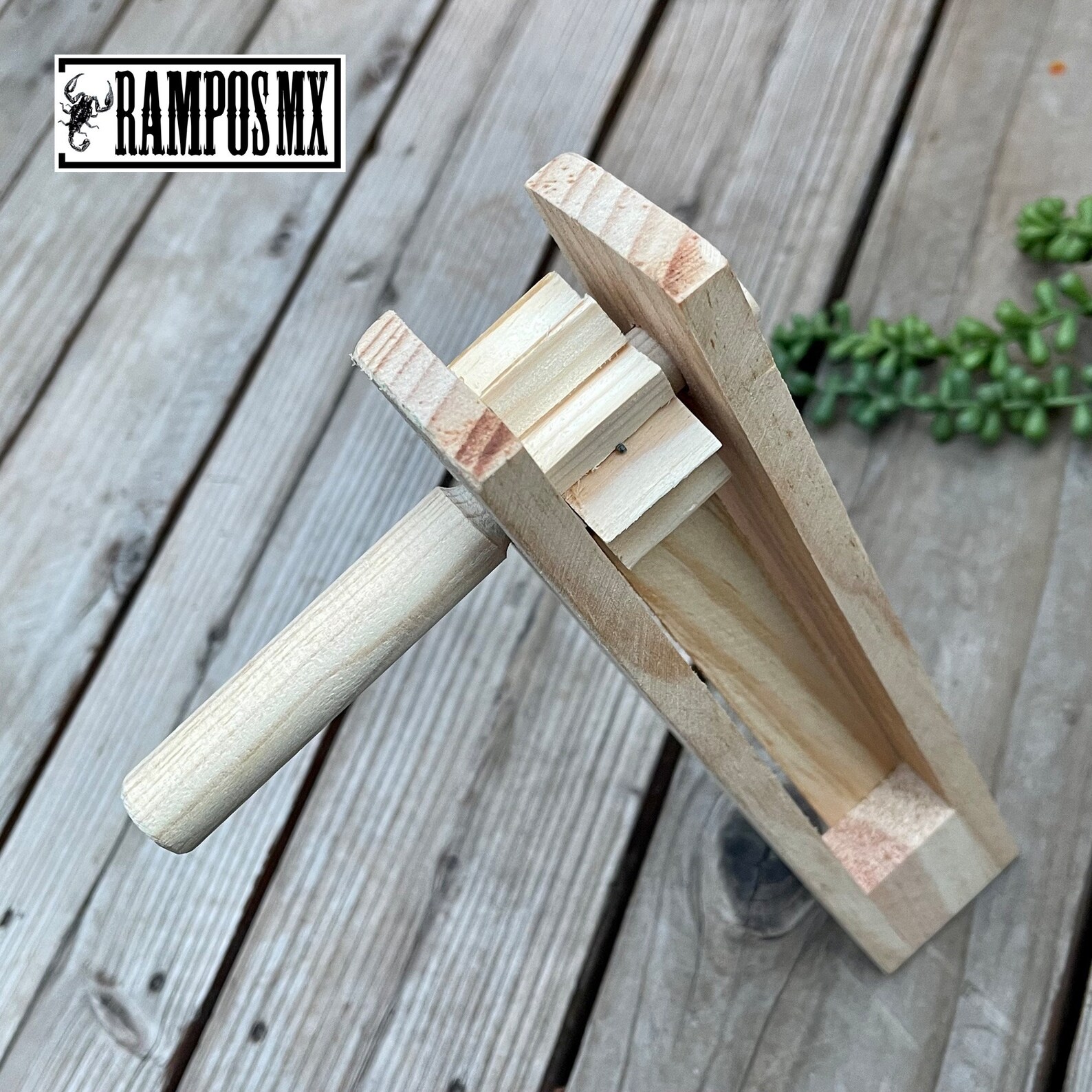 11 Inch Wooden Noisemaker Mexican Wooden Matraca Wood - Etsy