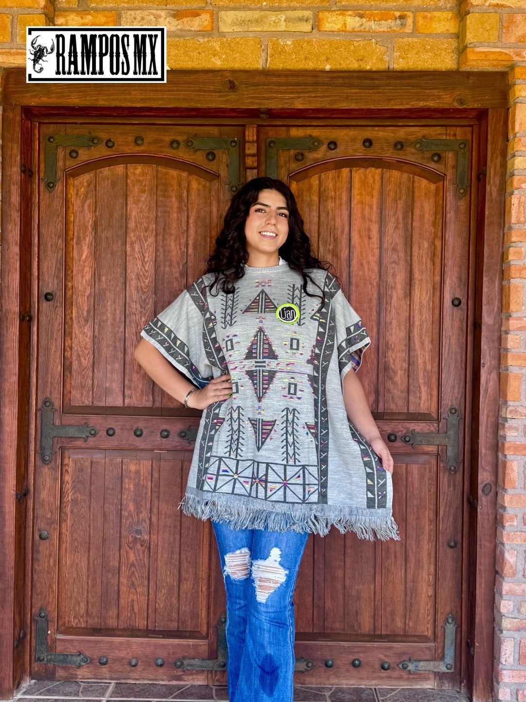 Traditional Mexican Poncho Blanket ,mexican Cape Sweater , Beautiful ...