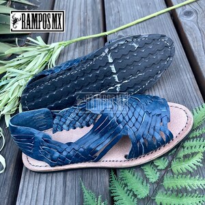 Womens Mexican Handmade Leather Pachucos Sandals, Mexican Huaraches ...