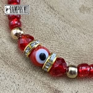 Mexican Evil Eye Woven Bracelet , All Ages Adjustable Bracelet,handmade ...
