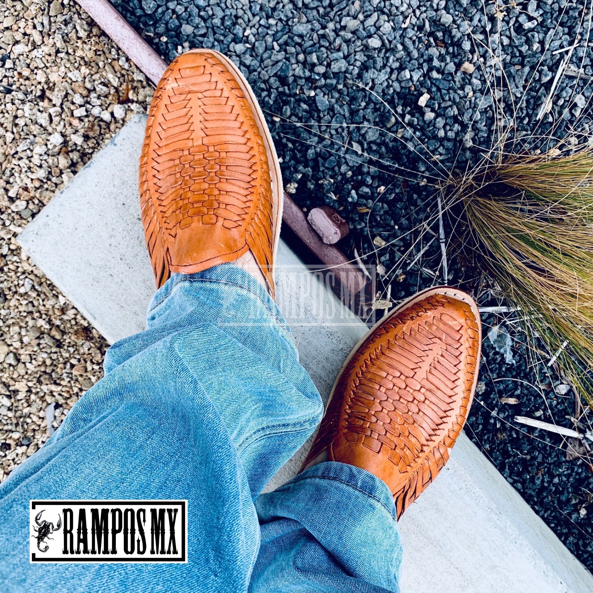 Mens Mexican Handmade Leather Sandals men Huaraches Mexicanos | Etsy