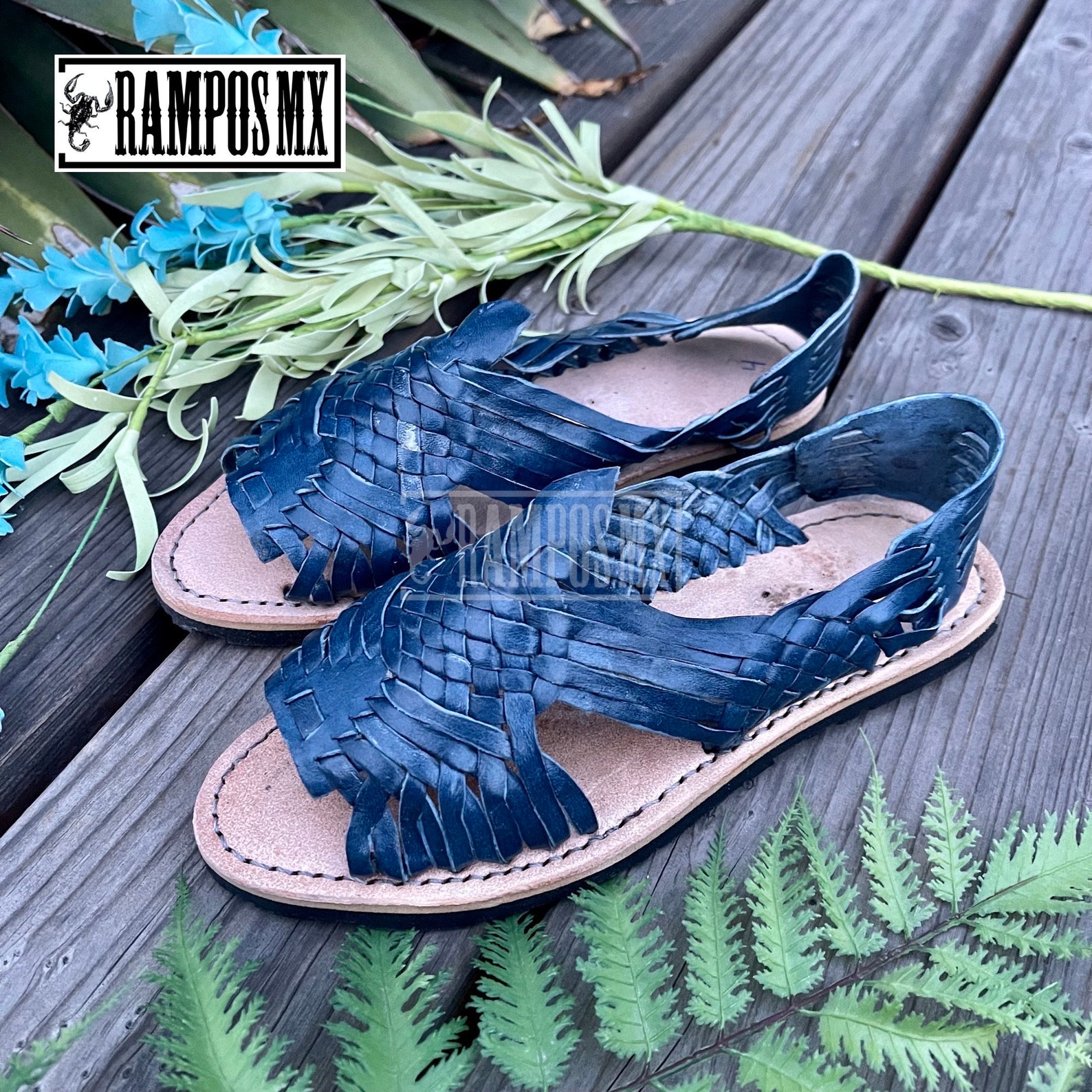 Womens Mexican Handmade Leather Pachucos Sandals Mexican - Etsy