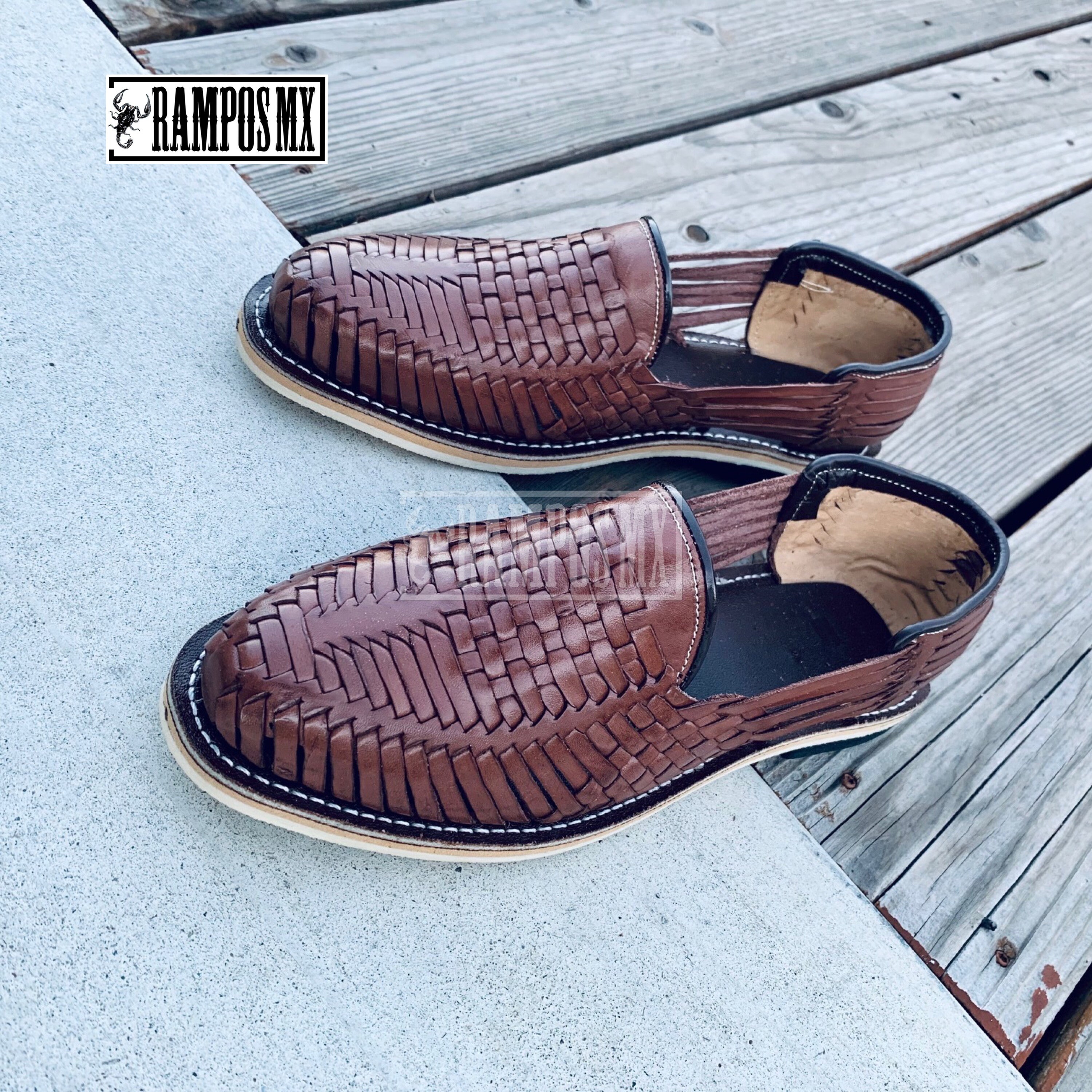 Mens Mexican Handmade Leather Sandals men Huaraches Mexicanos | Etsy